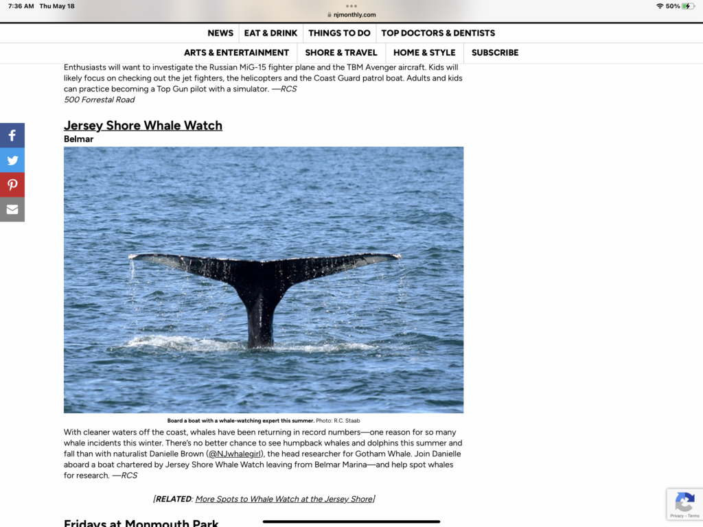 We made the list! Beyond the Beach: 15 Fun and Unique Things to Do at the Jersey Shore - Bill ...